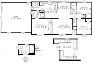 Ranch Floor Plans - Key Modular Homes